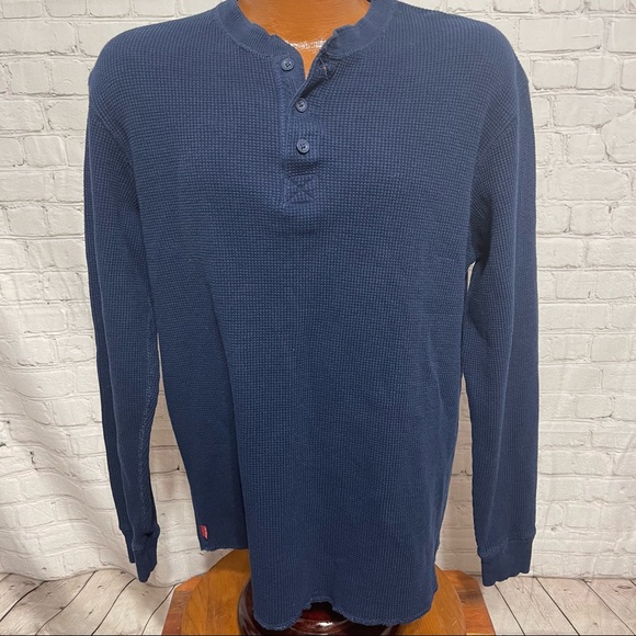 Levi's | Shirts | Mens Levis Thermal Henley Long Sleeve Shirt Size Xl ...